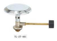 China Stainless Steel Camping Lp Portable Gas Burners with brass control and pole,84 - 85mm Diameter TL-ZT-001 for sale