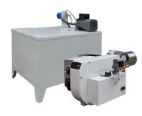China Small Power Waste Oil Burner , used synthetic oils / mixed heavy oil burner for sale