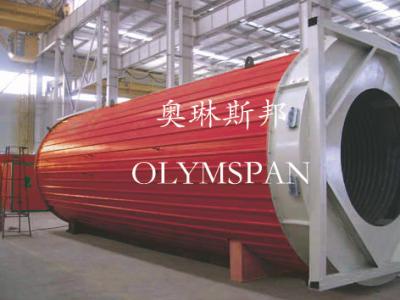 China Horizontal Heating Thermal Oil Boiler Electric For Wood , Safe Monitor Device for sale