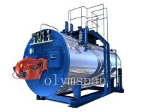 China High Pressure Gas Fired Steam Boiler , 1 Ton Atomized Steel Steam Gas Boiler for sale