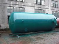 China Dual - Axle Super Insulation Vertical Air Tanks / Pressure Vessel Tank for sale