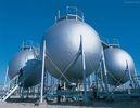 China Industry Vertical Air Tanks / Natural gas Tank Dual - Axle Super Insulation for sale