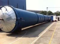 China High Temperature Wood Glass Autoclave Door For Glass Industrial , Φ2.8m for sale