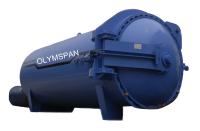 China Laminated Glass Autoclave For Wood / Brick / Rubber / Food , Light Weight for sale