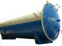 China Laminated Glass Autoclave For Wood / Brick / Rubber / Food , Light Weight for sale