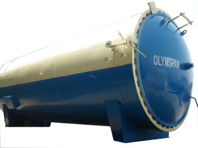 China Laminated Glass Autoclave For Wood / Brick / Rubber / Food , Light Weight for sale
