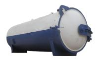 China Rubber Laminated Glass Autoclave With Safety Interlock , Automatic Control for sale