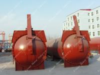 China AAC line Industrial autoclave for sale