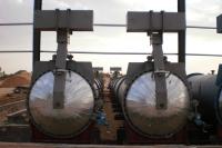 China Pressure AAC Steam Chemical Autoclave Block Plant / AAC Production Line 2×31m for sale