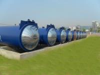 China Pressure AAC Steam Chemical Autoclave Block Plant / AAC Production Line 2×31m for sale