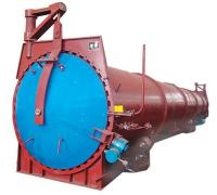 China Steam Pressure Horizontal Cylinder Autoclave / AAC Block Plant Autoclave for sale