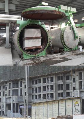China Automatic Large - Scale Steam Brick AAC Autoclave AAC Production Line for sale