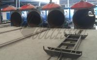 China Sand / Cement Block AAC Autoclave With 14th / 18th Channel Steel , 220V 380V for sale
