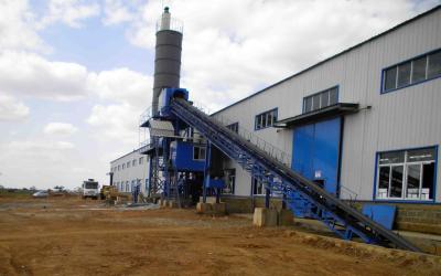 China Light weight Concrete batching Plant / AAC block plant high output for sale