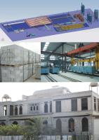 China Professional AAC Block / Panel AAC Block Production Line AAC Block Plant 200000m3 for sale