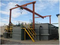 China PP or PVDF reinforced hollow fiber membrane mbr package plant wastewater treatment systems for sale