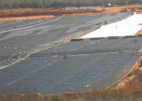 China 3.00mm Flexible HDPE Geomembrane Liner For Wastewater Treatment Plant for sale