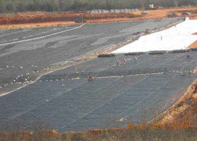 China 3.00mm Flexible HDPE Geomembrane Liner For Wastewater Treatment Plant for sale