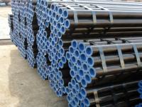 China DIN EN10219 , API5L GR.B ERW Steel Pipe High Pressure For Oil , Water , Steam Heating / ERW Tubing for sale