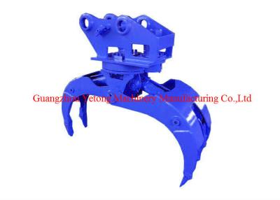 China Double Cylinders Excavator Grapple For Handling Stones / Pipes for sale