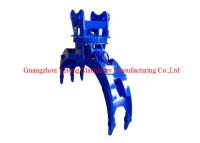 China Double Cylinders Excavator Grapple For Handling Stones / Pipes for sale