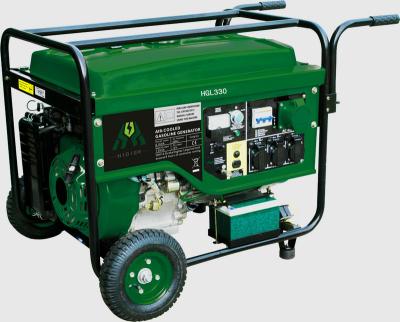 China Electric Portable Gasoline Generator With Handle And Wheels for sale