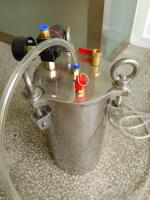China 1ML dispensing stainless steel pressure tank /high precision carbon steel pressure tank for sale