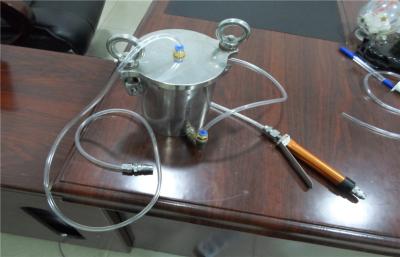 China Hot Glue / Grease 5L Dispensing Pressure Vessel Carbon Steel Tank for sale