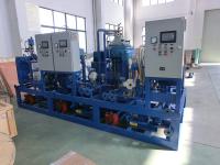 China Marine Vacuum Oil Purifier Oil Separator Unit Steam 170 - 210 ℃ Manual / Auto Discharge for sale