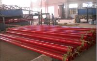 China Plastic PE Coated Anti Corrosion Steel Pipe 16Mn A53(A,B) A106(B,C) For Water Oil Pipeline for sale