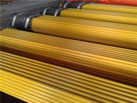 China Plastic PE Coated Anti Corrosion Steel Pipe 16Mn A53(A,B) A106(B,C) For Water Oil Pipeline for sale