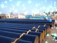 China 20# 35# 45# Epoxy Coal Tar Pitch Coating Anti - Corrosion Steel Pipe For Long Distance Coal Gas Transportion for sale