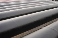 China 20# 35# 45# Epoxy Coal Tar Pitch Coating Anti - Corrosion Steel Pipe For Long Distance Coal Gas Transportion for sale