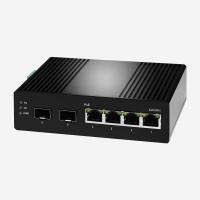 China DC48V Industrial Easy Smart Gigabit PoE Switch With 4 30W PoE Ports SR-SHG2206FPI for sale