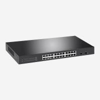 China 24GE 2G SFP Web Smart Switch 8K MAC Address Smart Managed Switch for sale