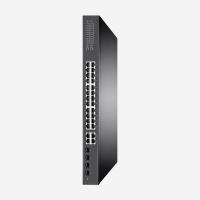 China 24 Port Full Gigabit Unmanaged PoE Switch With 4 Combo Ports 4 SFP Ports for sale