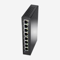 China 12V 8 Port Gigabit Switch 10 100 1000M Auto Negotiation Ethernet QoS for sale