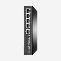 China 5 Ports Gigabit Easy Smart Switch 10 100 1000base-T 802.1Q VLAN QoS for sale