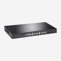China VLAN, ACL, IGMP Snooping Layer 2+ Switch Gigabit 24 Port Ethernet Fully Managed Switch With 2SFP for sale