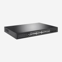 China 32G Fanless Gigabit Manageable PoE Switch With RSTP MSTP Spanning Tree for sale
