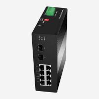 China STP RSTP Industrial Gigabit Ethernet Switch 2 Gigabit PoE Switch IEEE802.3 Af/At for sale