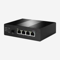 China 4GE 1SFP Industrial Gigabit PoE Switch 10Gbps 5 Port Ethernet Switch for sale