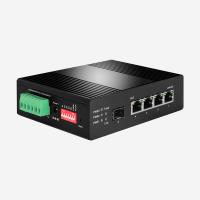 China 4GE 1SFP Industrial Gigabit PoE Switch 10Gbps 5 Port Ethernet Switch for sale