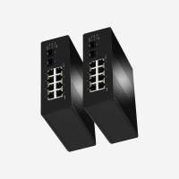 China 20Gbps Industrial Managed Layer 2+ PoE Switch 8 PoE Ports And 2 SFP Fiber Ports for sale