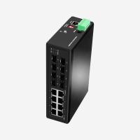 China 802.1Q VLAN Industrial Managed Ethernet Switch 8GE 8SFP 32Gbps for sale