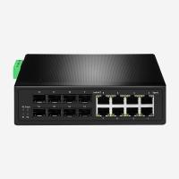 China STP RSTP MSTP 250W L2+ Industrial Managed Switch 44-57VDC VLAN IP30 IPV6 for sale