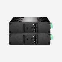 China 12-57V DC 4 Port Industrial 100 Mbps Ethernet Switch 10 100 Mbps RJ45, 2K MAC for sale
