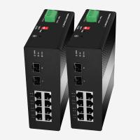 China 240W Industrial Poe Ethernet Switch Gigabit 8 Electric Ports 2 SFP Fiber Ports for sale