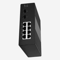 China Din Rail Industrial Gigabit PoE Switch 2 SFP Aluminum Alloy Shell SR-SHG2210FPI for sale