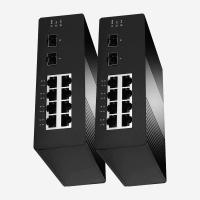 China 240W Industrial Poe Ethernet Switch Gigabit 8 Electric Ports 2 SFP Fiber Ports for sale